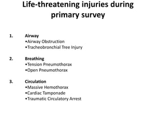 Presentation of atls 2018 | PPTX