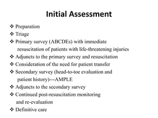 Presentation of atls 2018 | PPTX