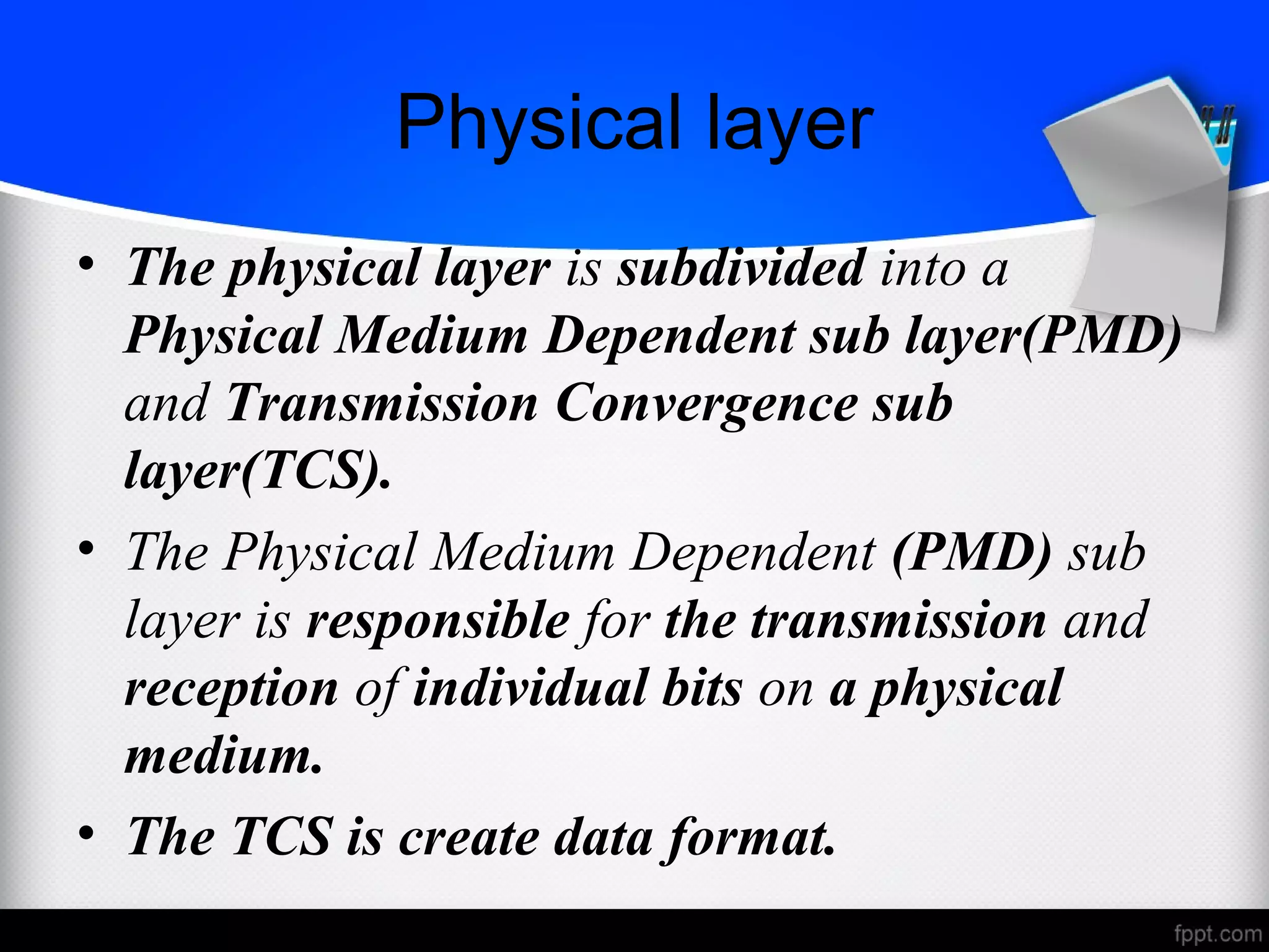 Presentation of atm(us) in data communication | PPT