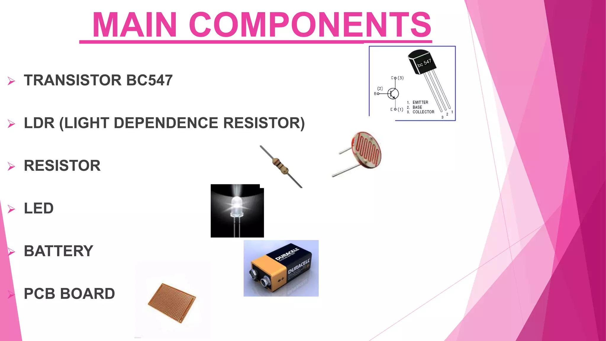 Presentation of automatic street light | PPTX