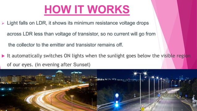 Presentation of automatic street light | PPTX | Cameras and Camcorders ...