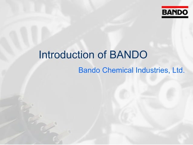Presentation of bando (english resized) | PPT