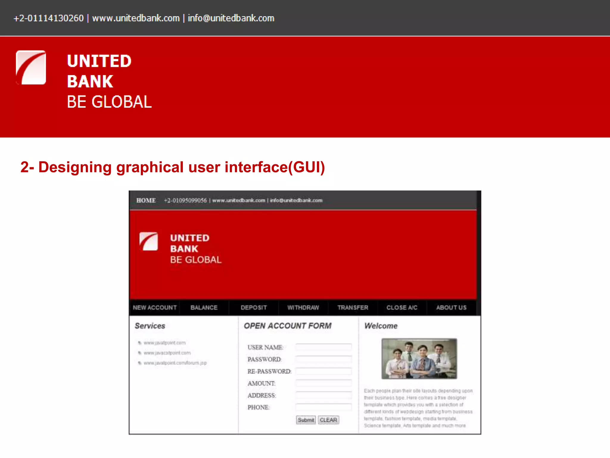 Online Banking Project | PPTX