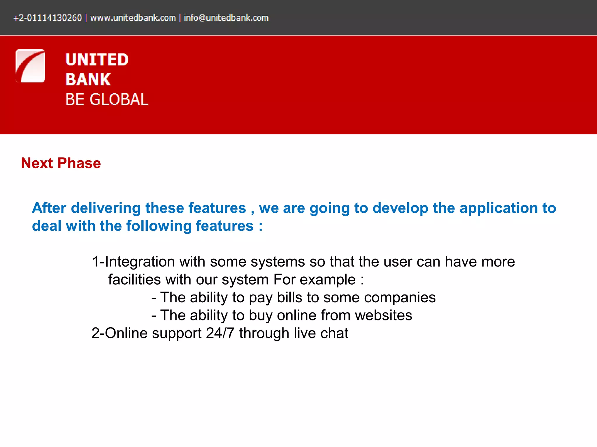 Online Banking Project | PPTX