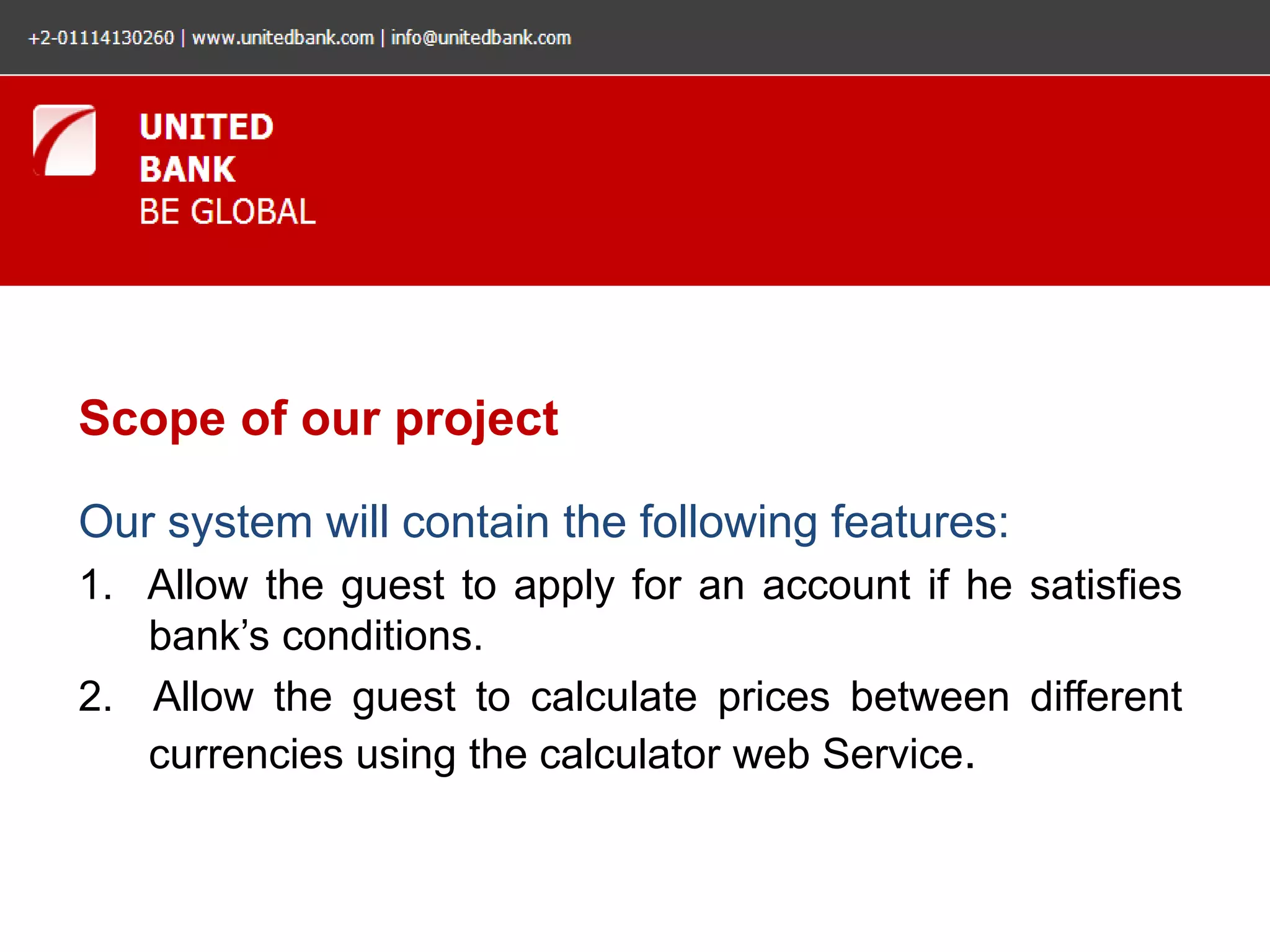 Online Banking Project | PPTX