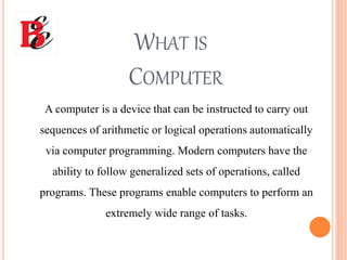 Presentation of batra computer coaching centre | PPT