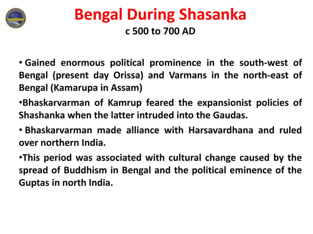 History of Bengal (Ancient to Modern Period) | PPTX
