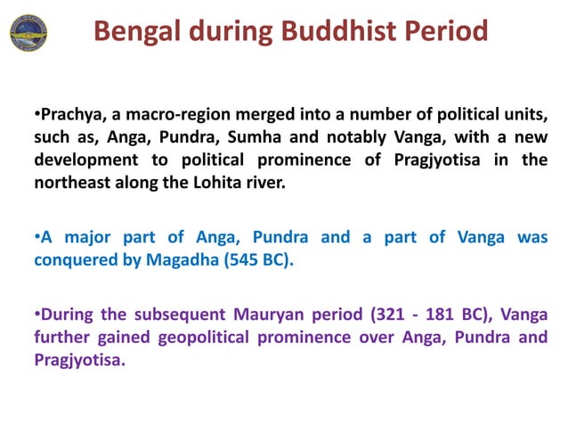 History of Bengal (Ancient to Modern Period) | PPTX