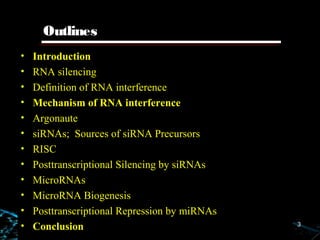 miRNA & siRNA | PPT