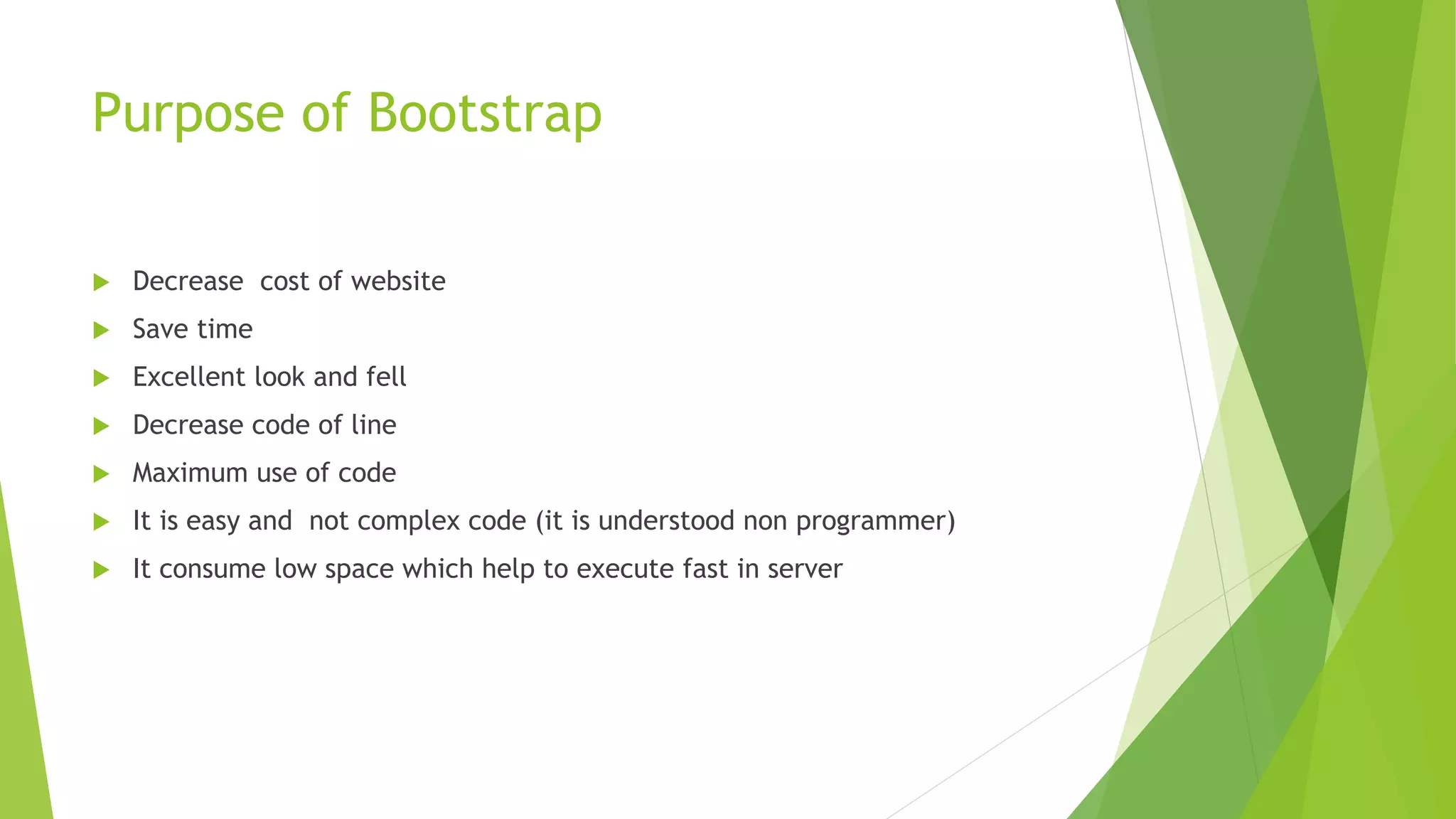 Presentation of bootstrap | PPTX