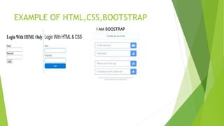 Presentation of bootstrap | PPTX