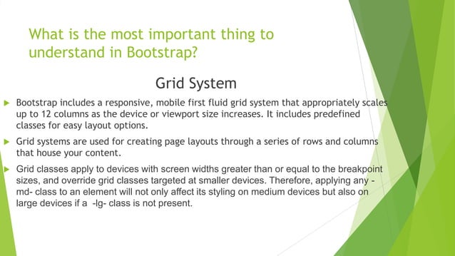Presentation of bootstrap | PPTX