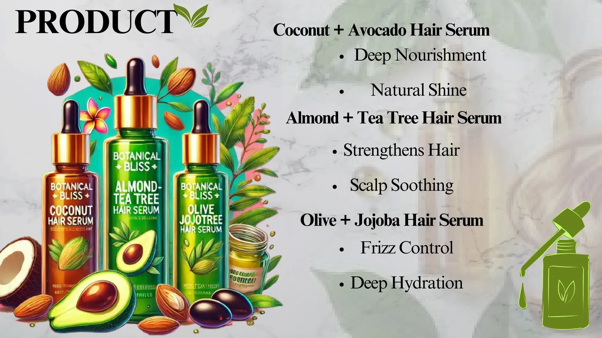 Botanical Bliss Hair Serum Presentation | PDF