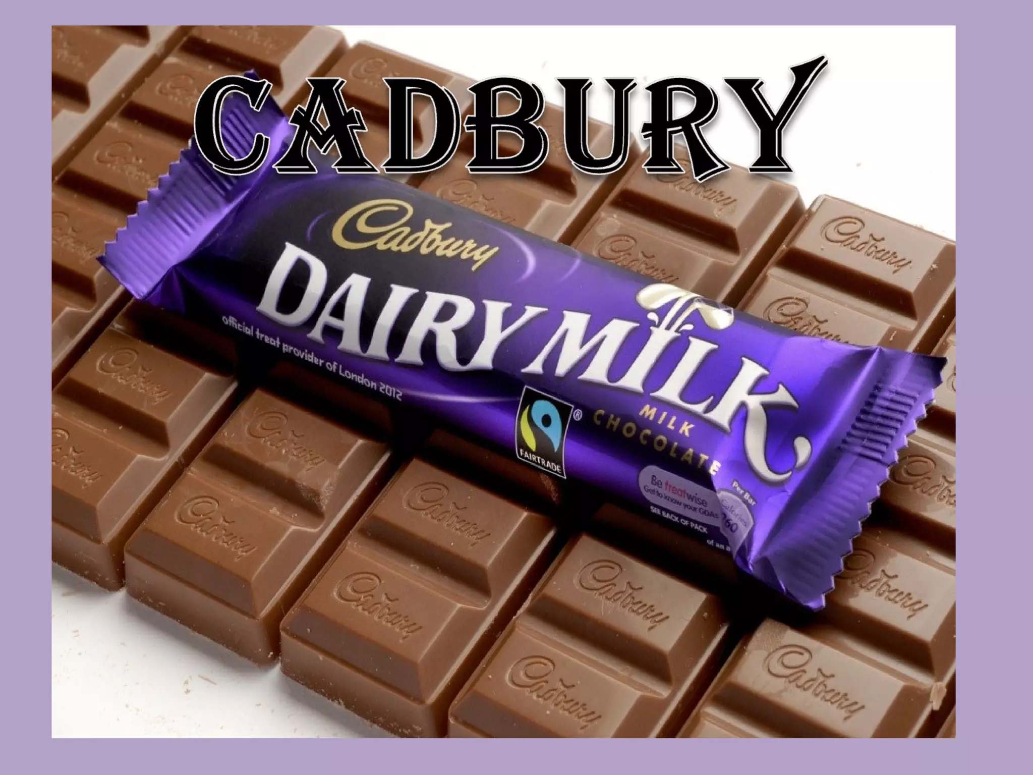 Presentation of cadbury | PPT