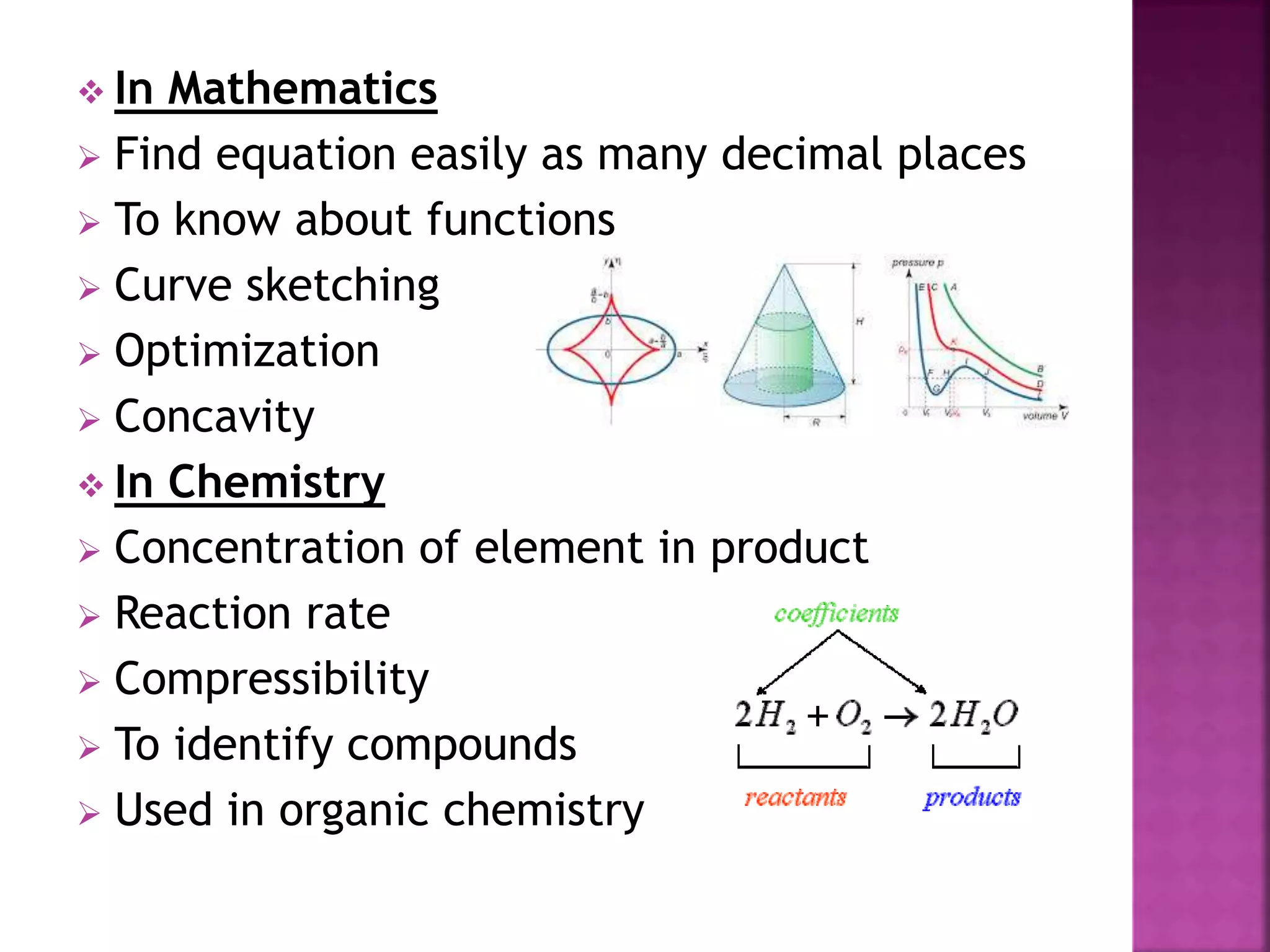 Presentation of calculus on application of derivative | PPTX