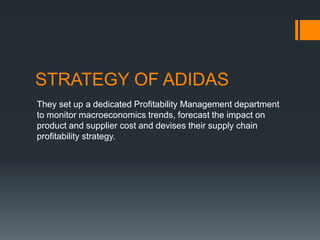 Adidas Management and Managerial Structure | PPTX