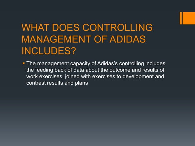 Adidas Management and Managerial Structure | PPTX | Large Business ...