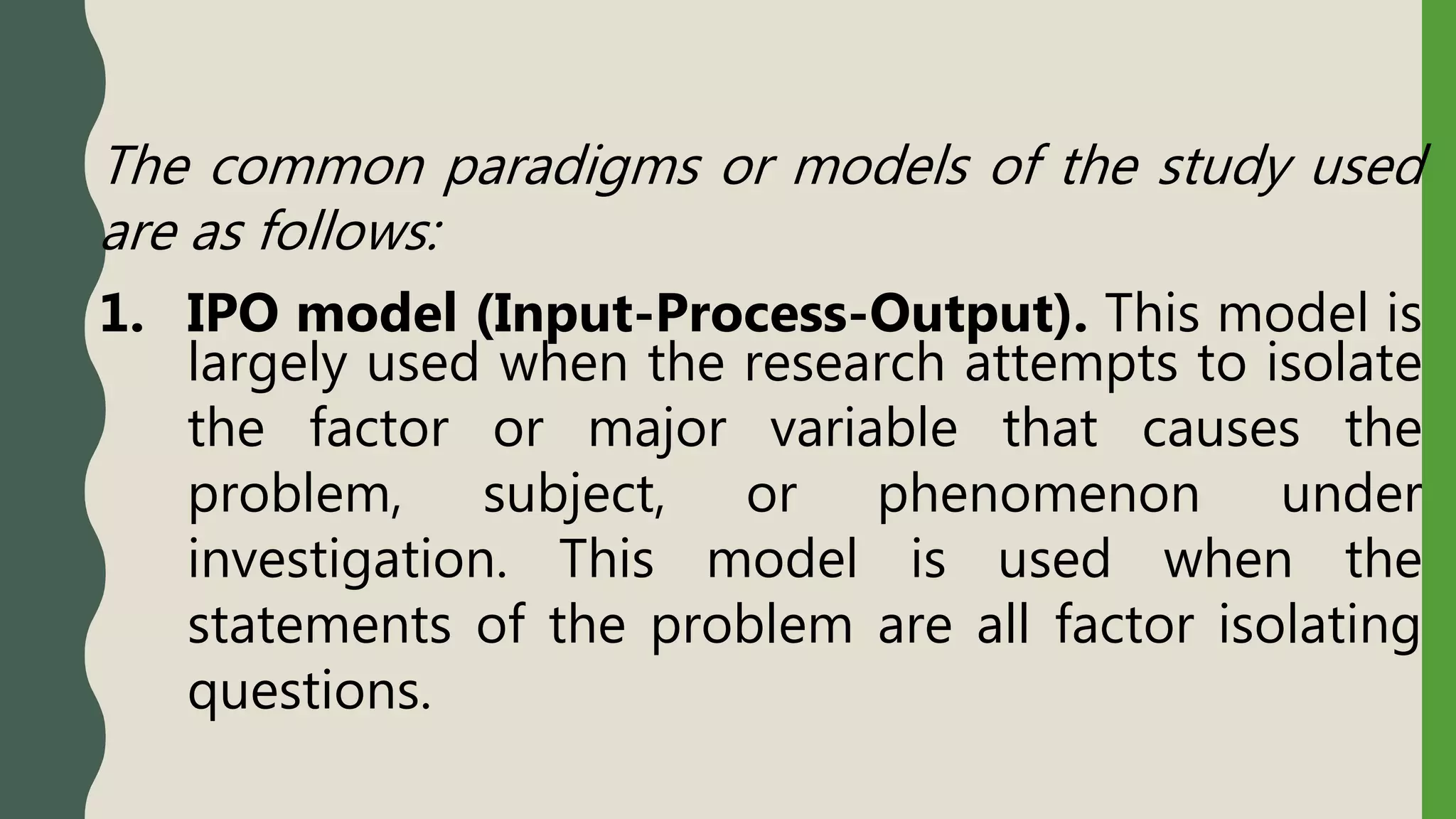 Presentation of Chapter 1-3 (Explanation w/ Examples) | PPTX