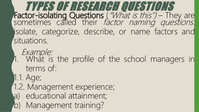 Presentation of Chapter 1-3 (Explanation w/ Examples)