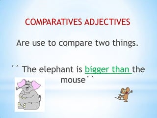 Presentation of comparatives adjectives | PPT