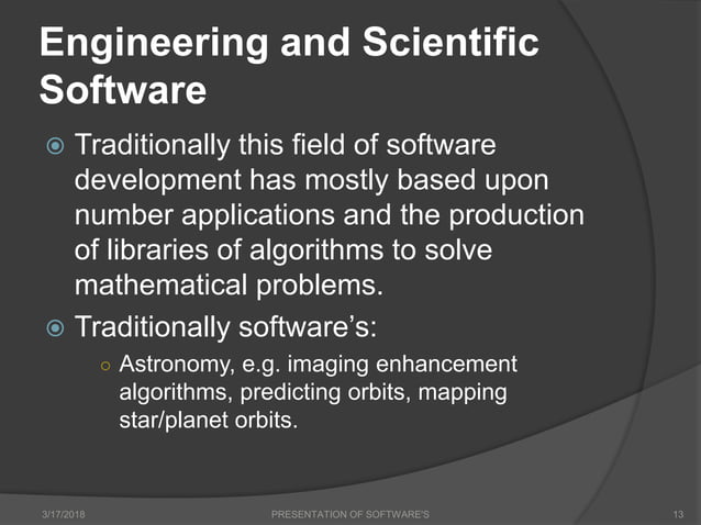 Presentation of computer ( software) | PPT