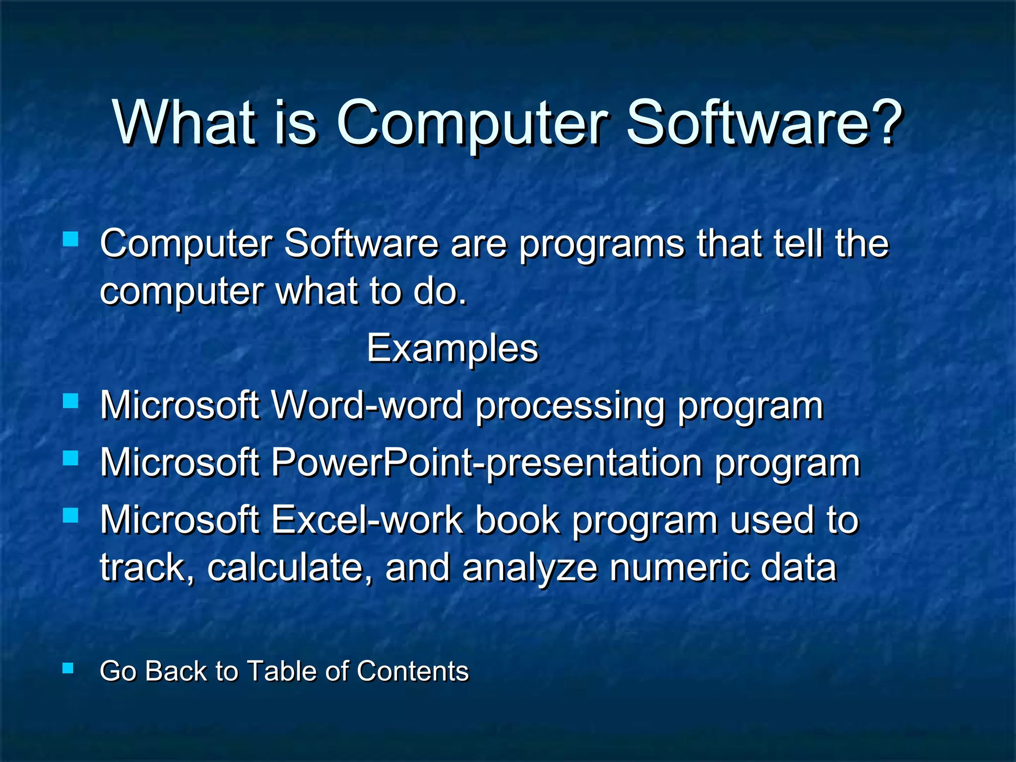 Presentation of computer | PPT