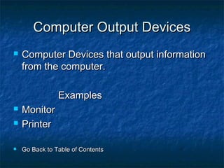 Presentation of computer | PPT