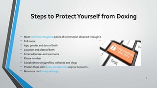 Doxing | PPTX