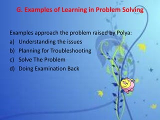 Presentation of constructivism and problem solving approach | PPT