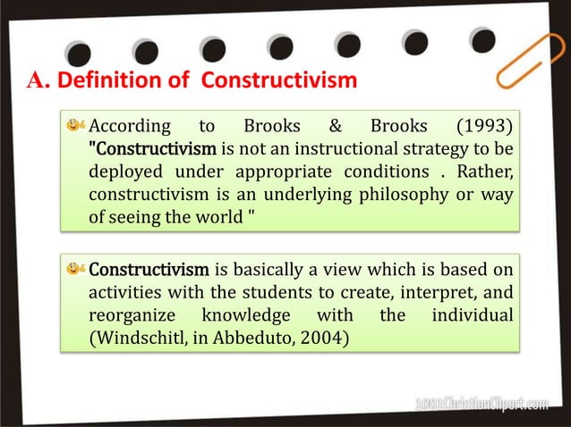 Presentation of constructivism and problem solving approach | PPT