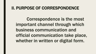 Presentation of Correspondence and Letter.pptx