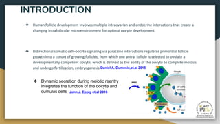 Presentation of cumulus cells and follicular fluid are oocyte quality ...