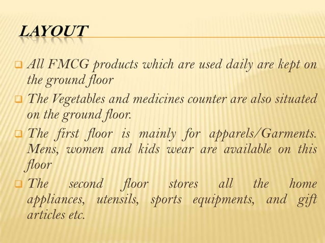 Presentation of d mart | PPTX