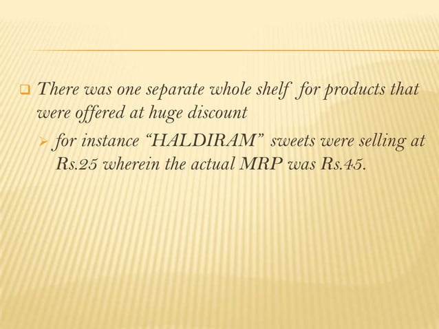 Presentation of d mart | PPTX