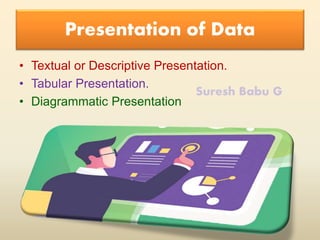 Presentation of Data | PPTX