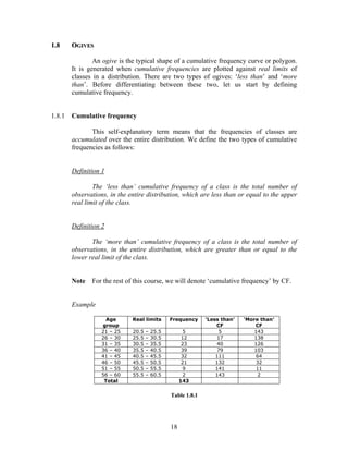 Presentation of data | PDF