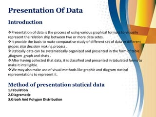 presentation of data and data analysis 2002 | PPTX
