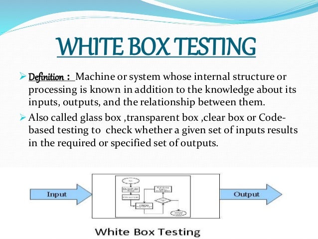 WHITE BOX & BLACK BOX TESTING IN DATABASE