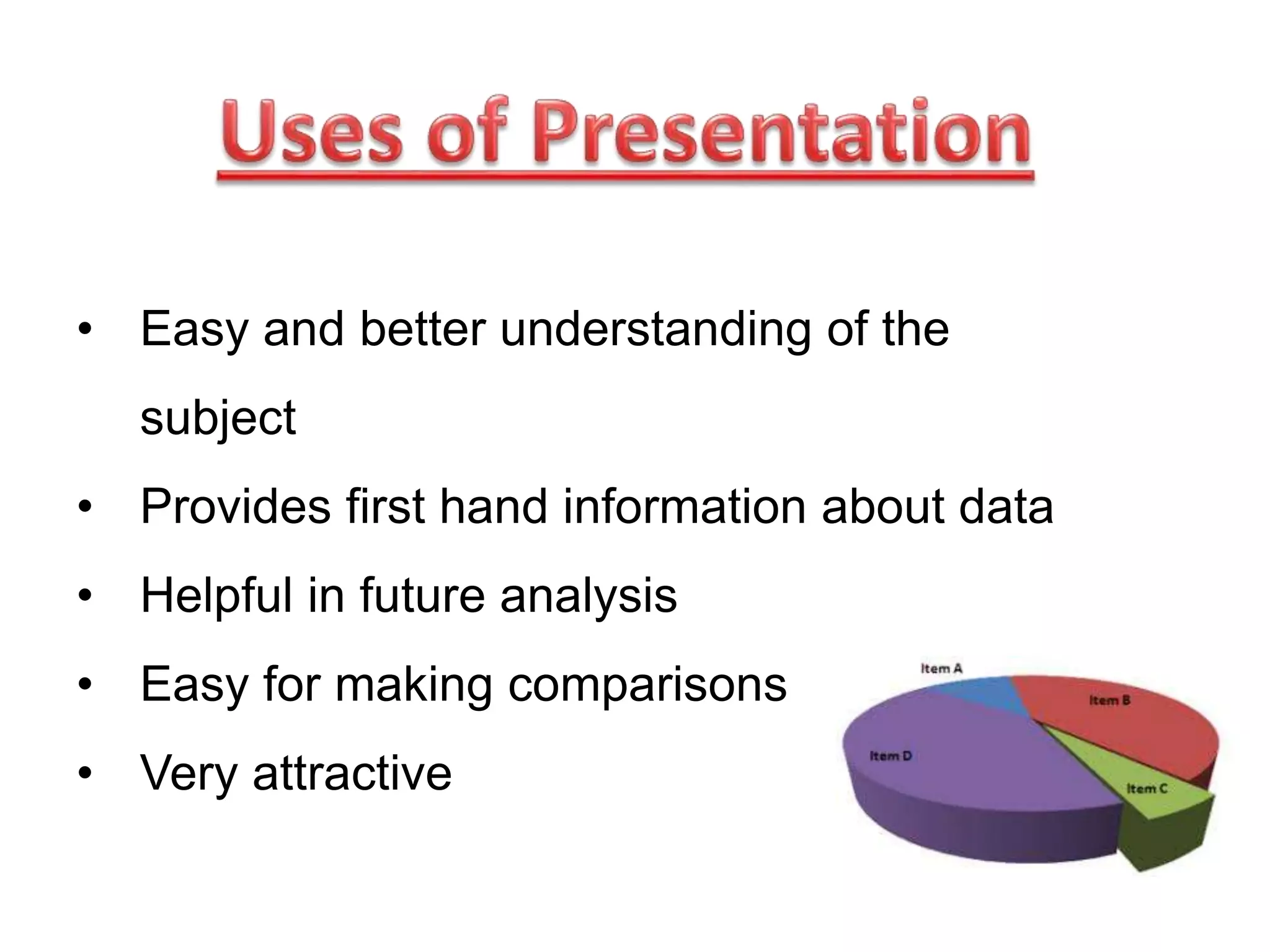 Presentation Of Data Ppt Pptx Databases Computer Software And Applications