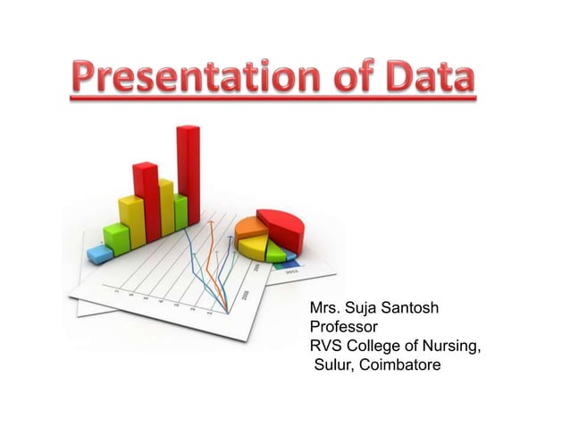 Presentation of data ppt | PPTX | Databases | Computer Software and ...