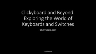 Presentation of different Keyboards.pptx