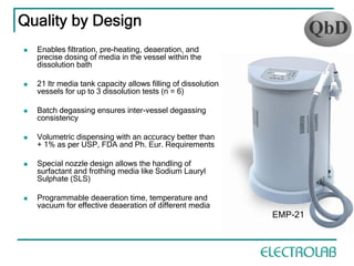 Presentation of dissolution media preparator | PDF