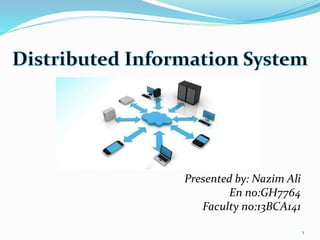 Presentation of ditributed system | PPT