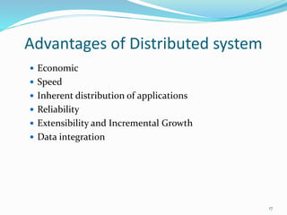 Presentation of ditributed system | PPT