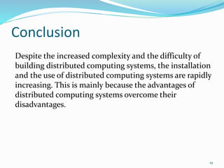 Presentation of ditributed system | PPT