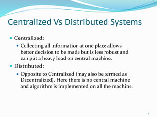 Presentation of ditributed system | PPT