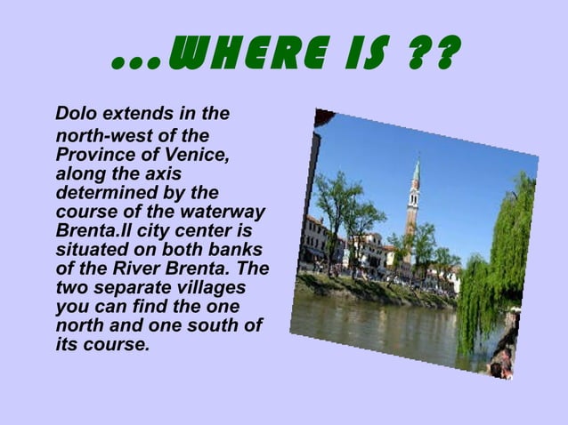 Presentation of dolo | PPT | Food & Drink