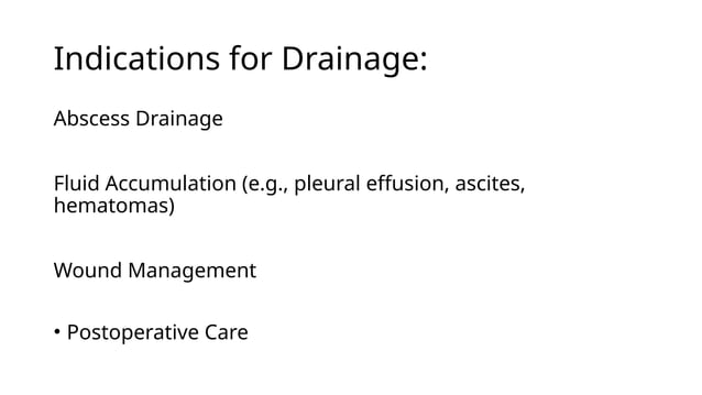 Presentation of drainage procedures.pptx