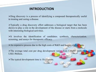An Overview of Drug Discovery Processes.pptx | Pharmaceutical Industry | Industries