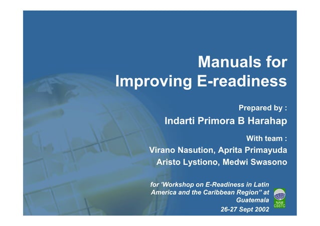 Presentation of e readiness | PPT